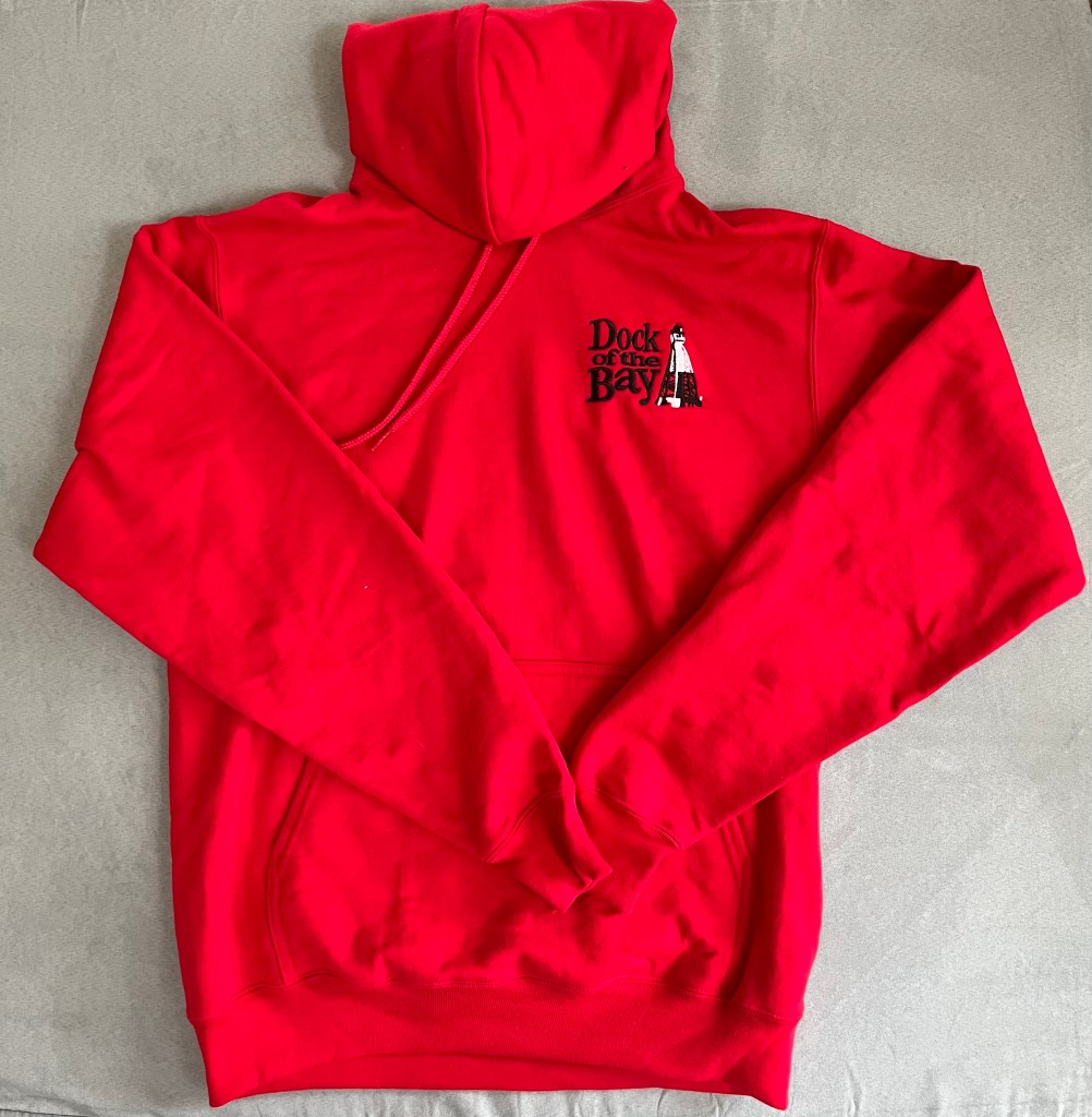 Red Dock of the Bay Hoodie - Dock of the Bay